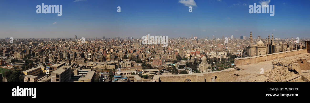 The ancient citadel in Cairo center, Egypt Stock Photo - Alamy