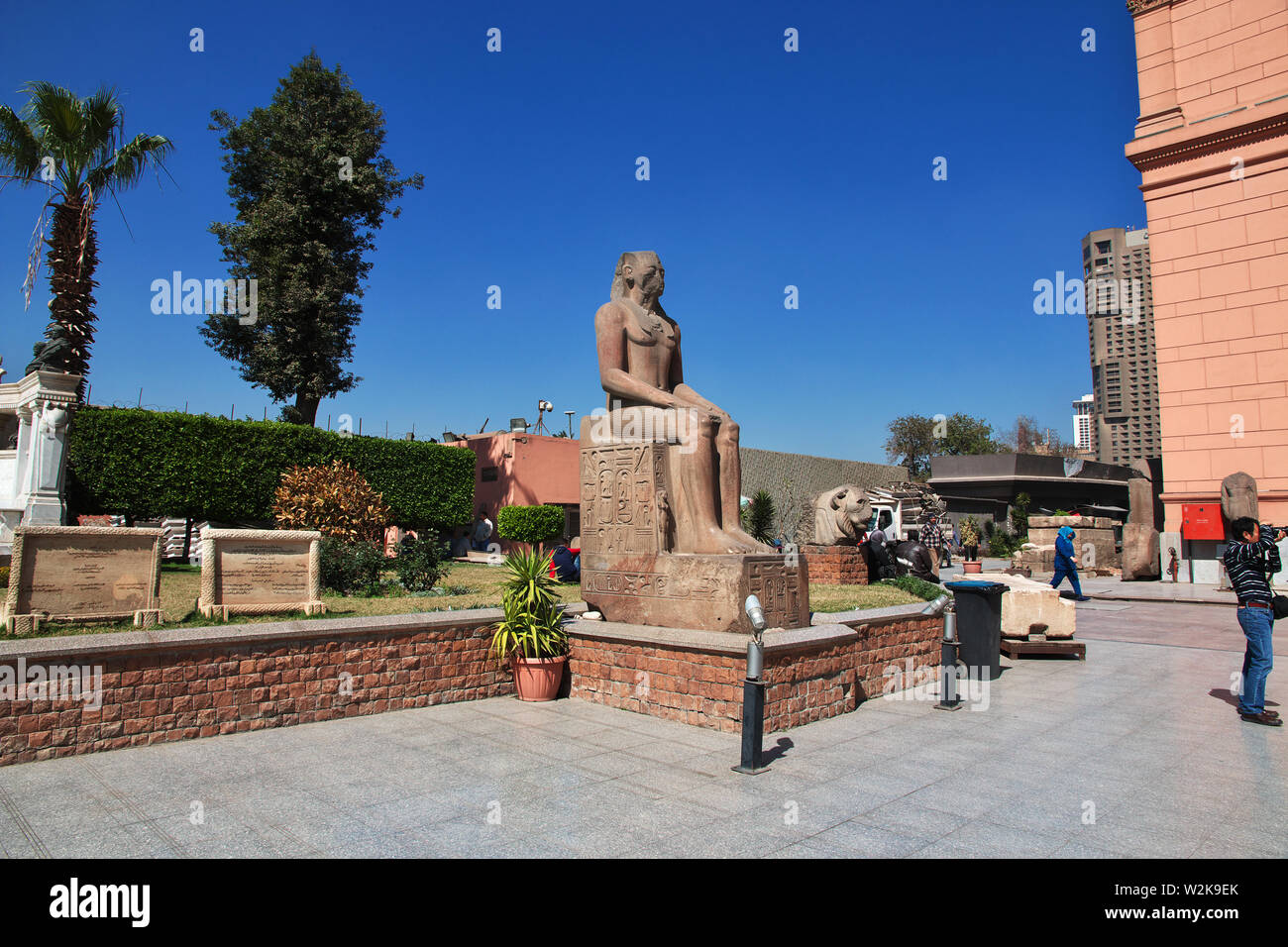 Cairo, Egypt - 05 Mar 2017. National Egyptian Museum in Cairo, Egypt ...