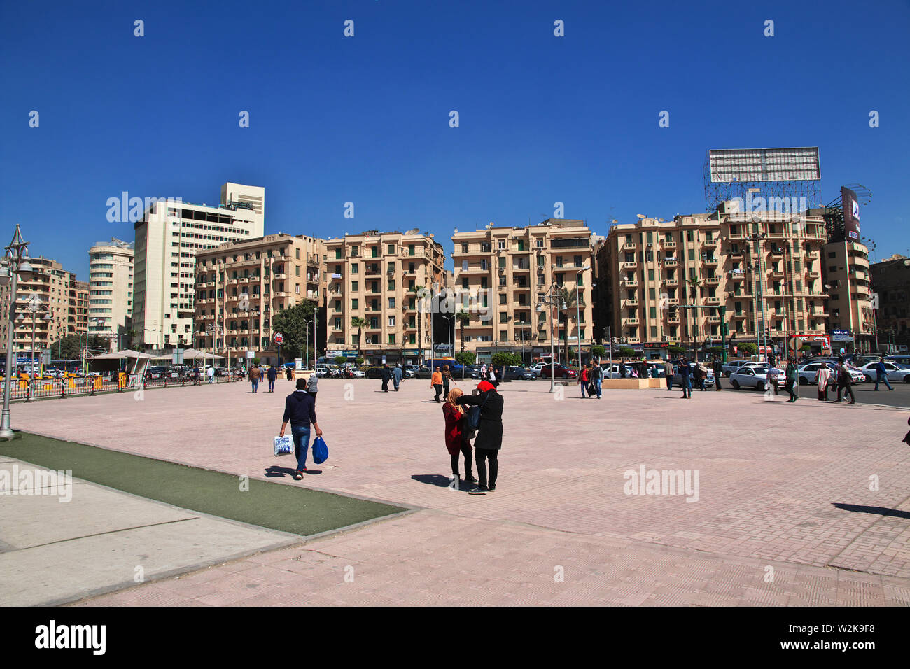 Cairo, Egypt - 05 Mar 2017. Tahrir square in Cairo, Egypt Stock Photo ...