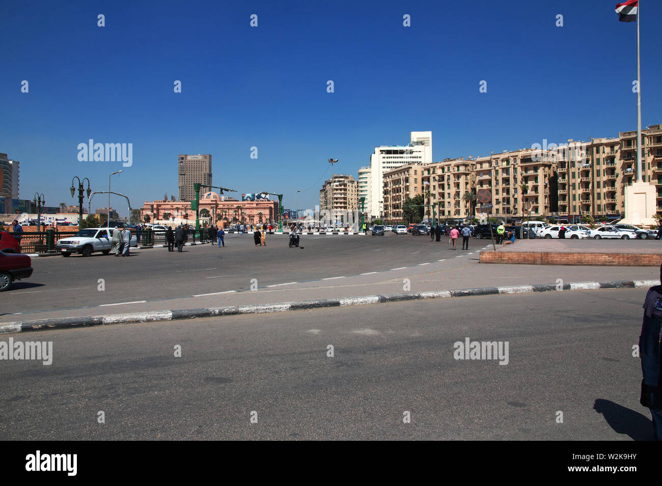 Cairo, Egypt - 05 Mar 2017. Tahrir square in Cairo, Egypt Stock Photo ...