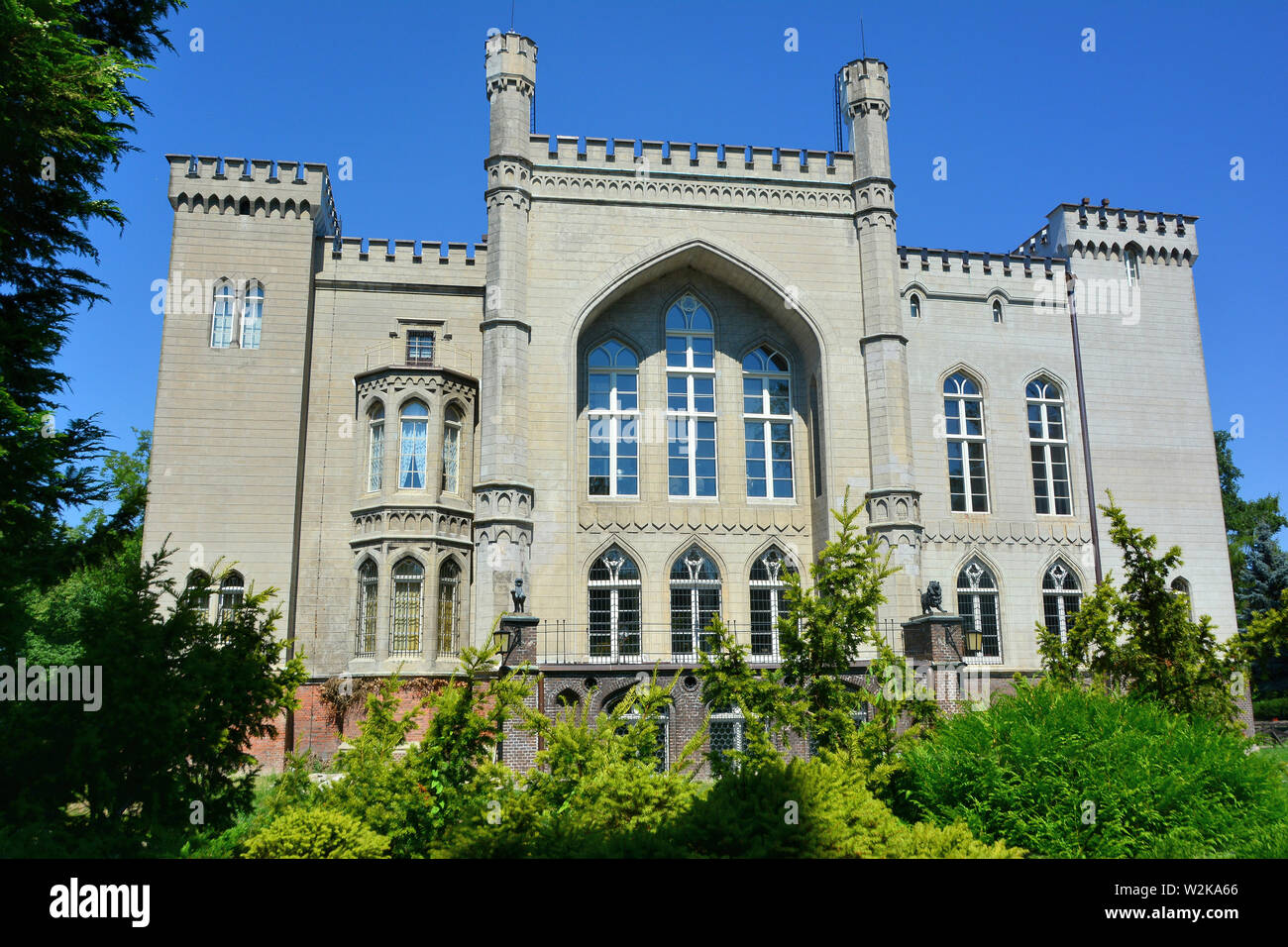Kórnik Castle, Zamek Kórnicki, Kórnik, Wielkopolska region, Poland ...