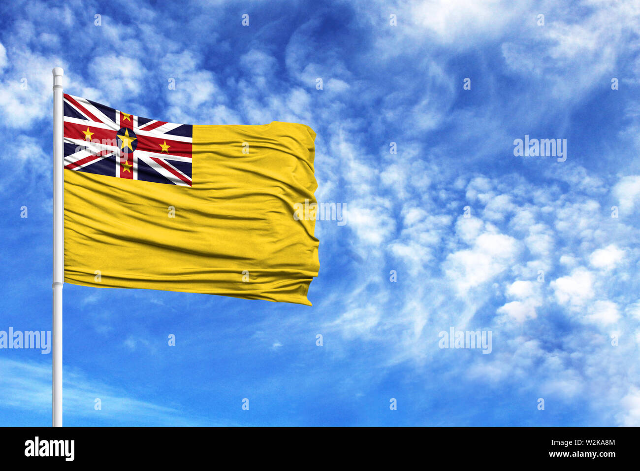 National flag of niue hi-res stock photography and images - Alamy