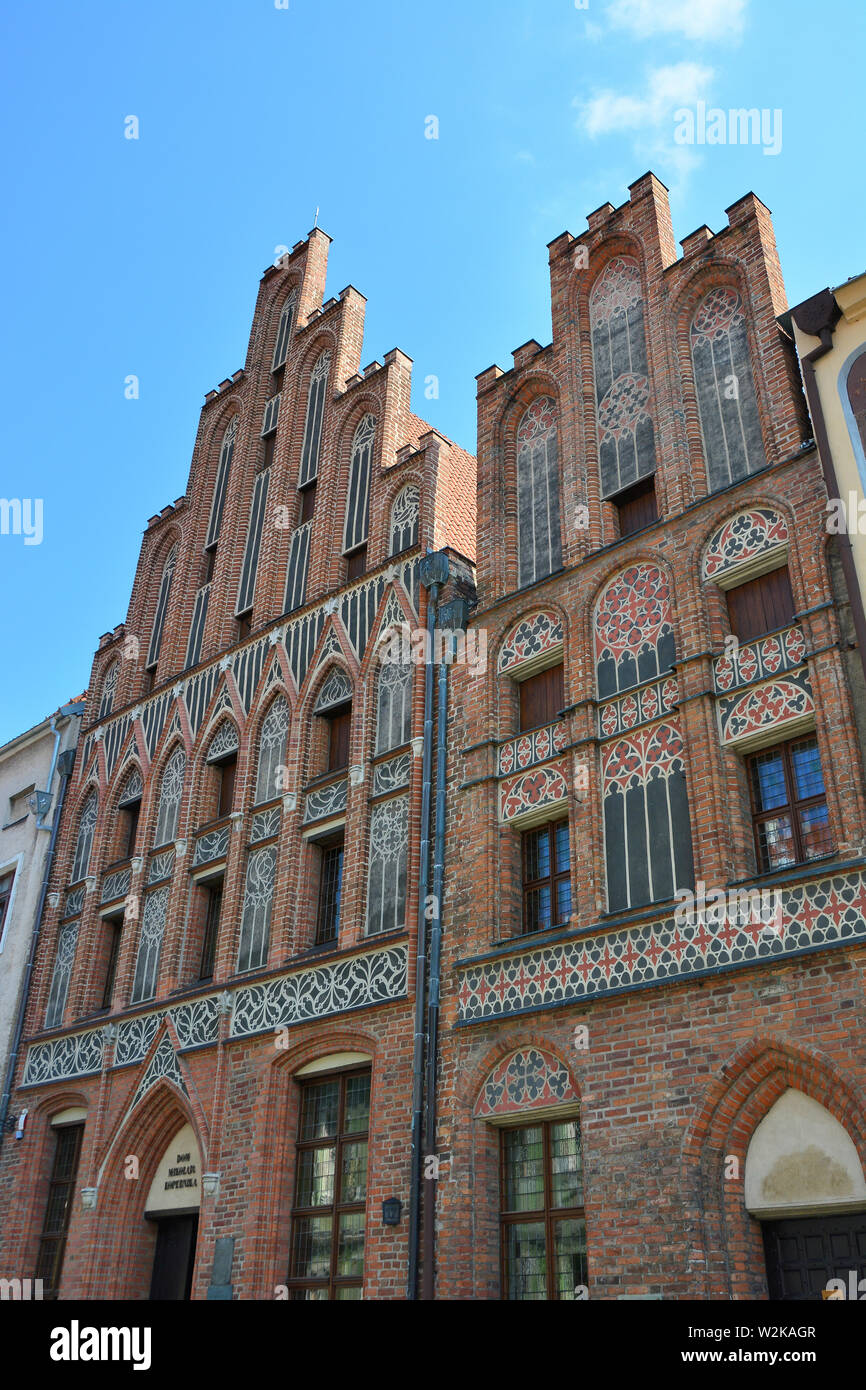 Nicolaus Copernicus House, Toruń, Poland, Europe Stock Photo - Alamy