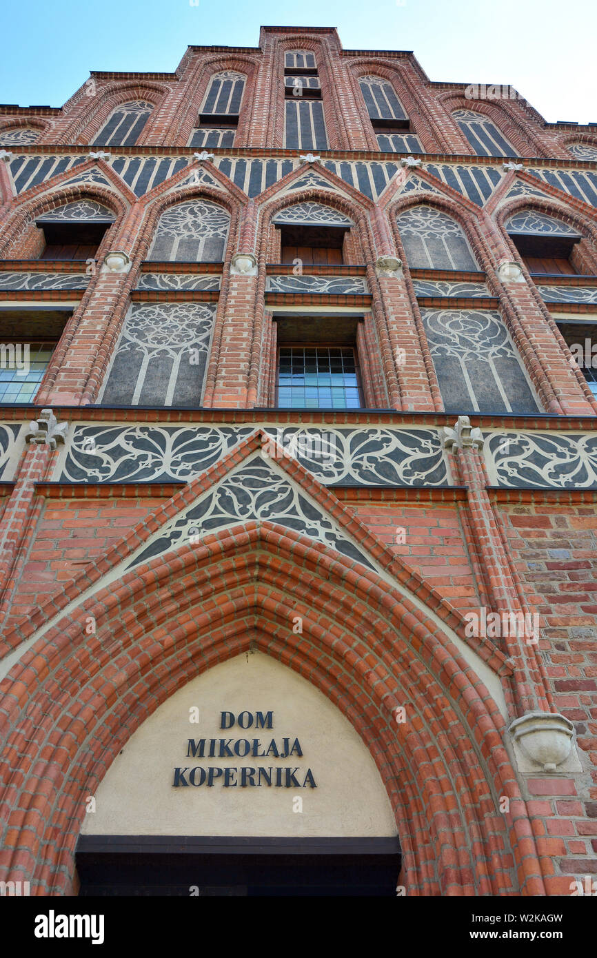 Nicolaus Copernicus House, Toruń, Poland, Europe Stock Photo - Alamy