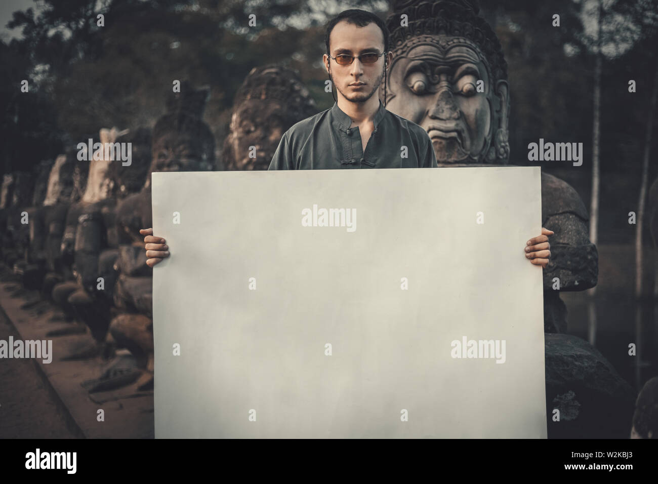 Handsome man advert billboard hi-res stock photography and images - Alamy