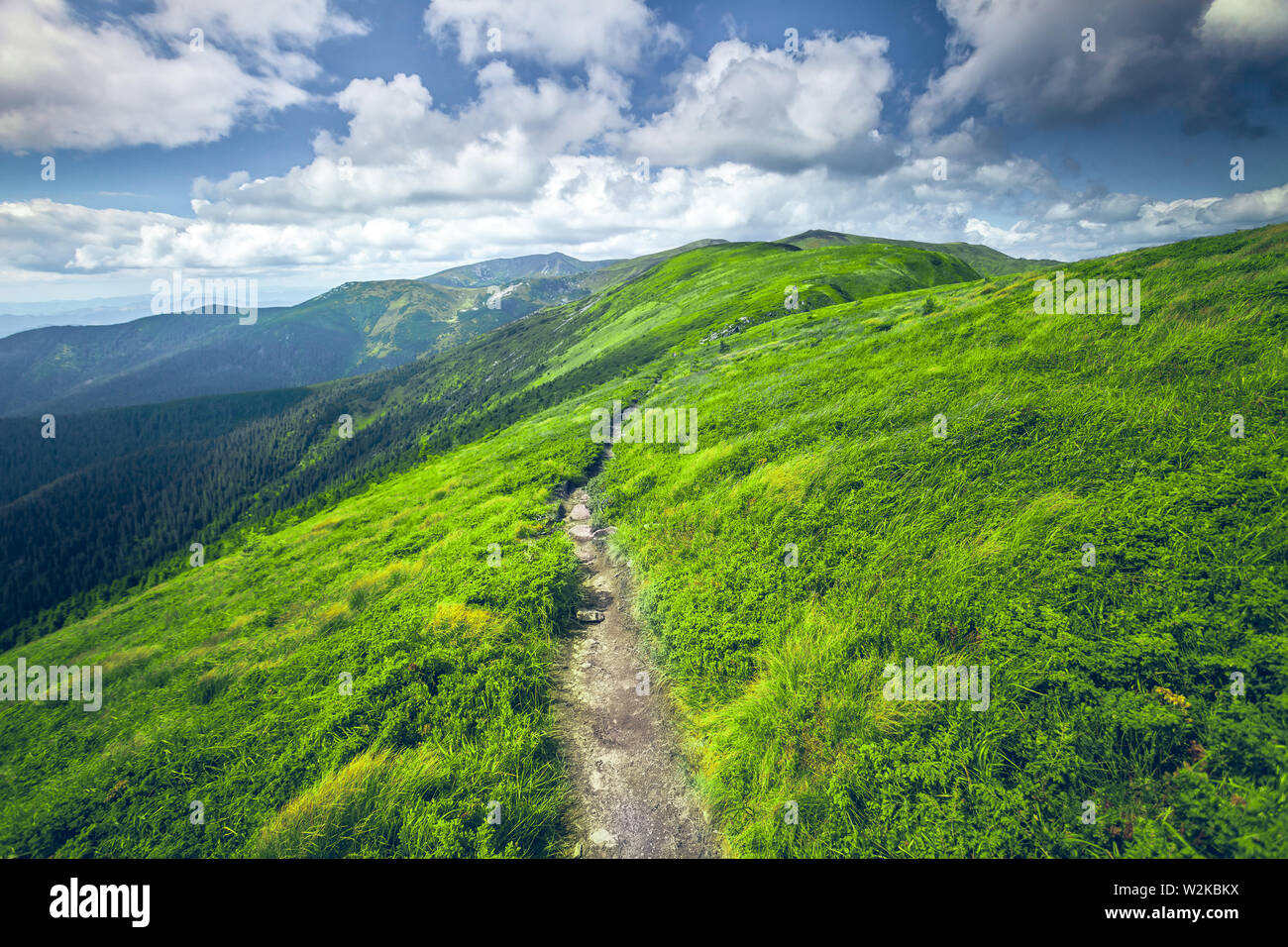Soft mountains background hi-res stock photography and images - Alamy