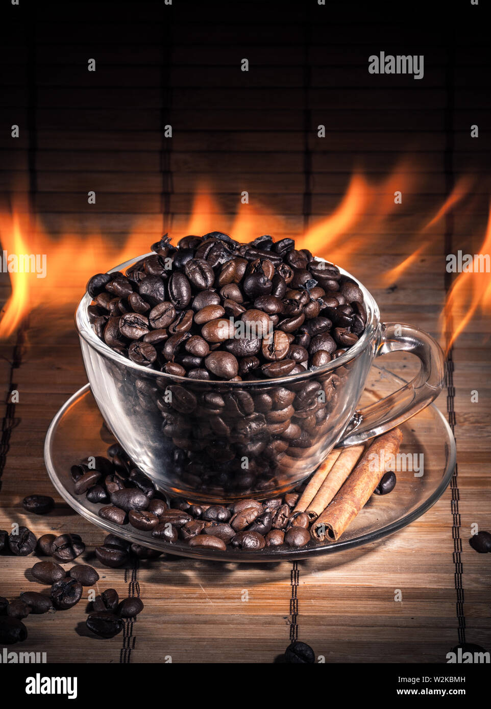 Steaming Cup Of Coffee Photography