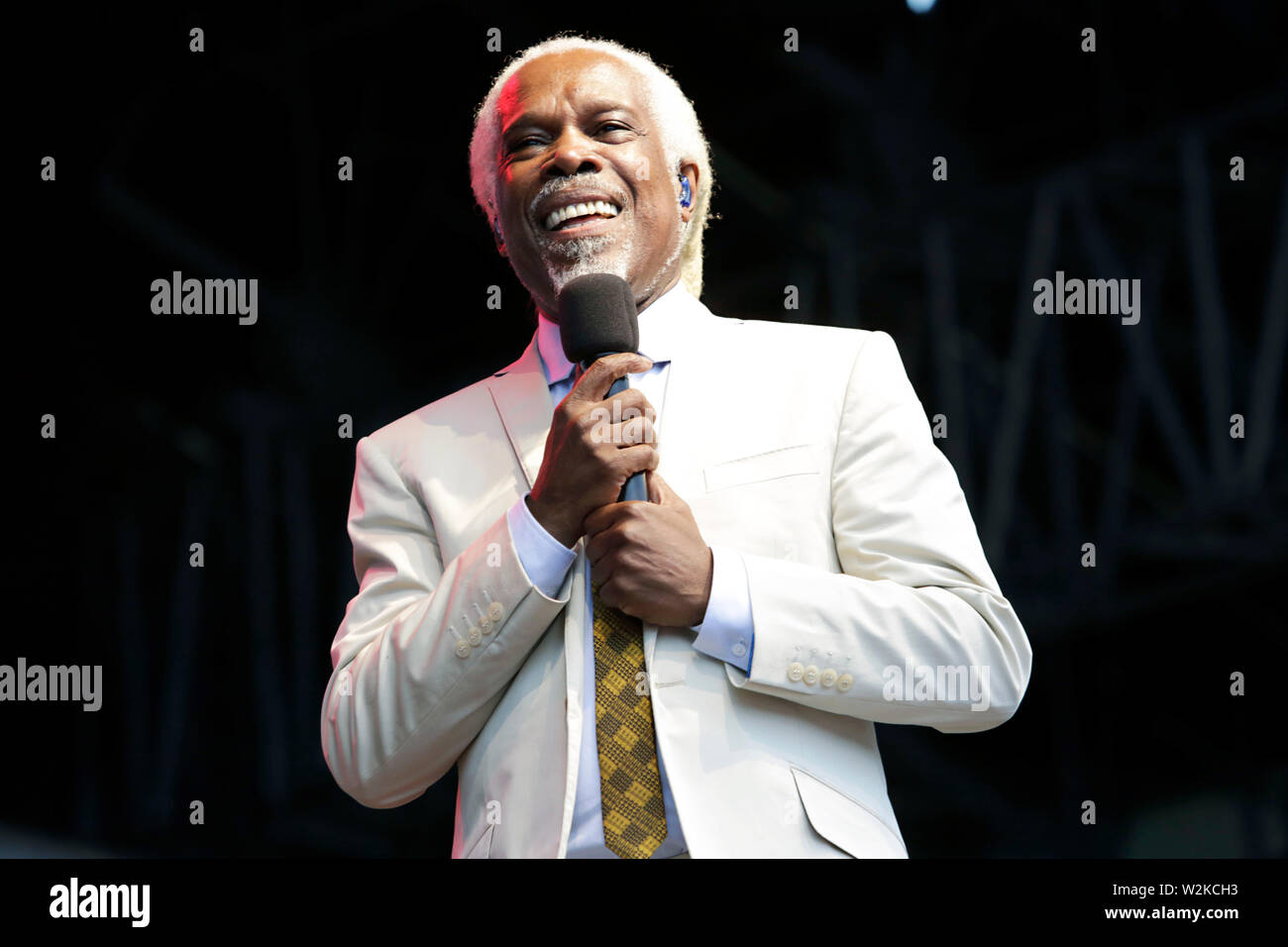 Billy Ocean performs on stage during Day 1 of Kew The Music at Kew ...