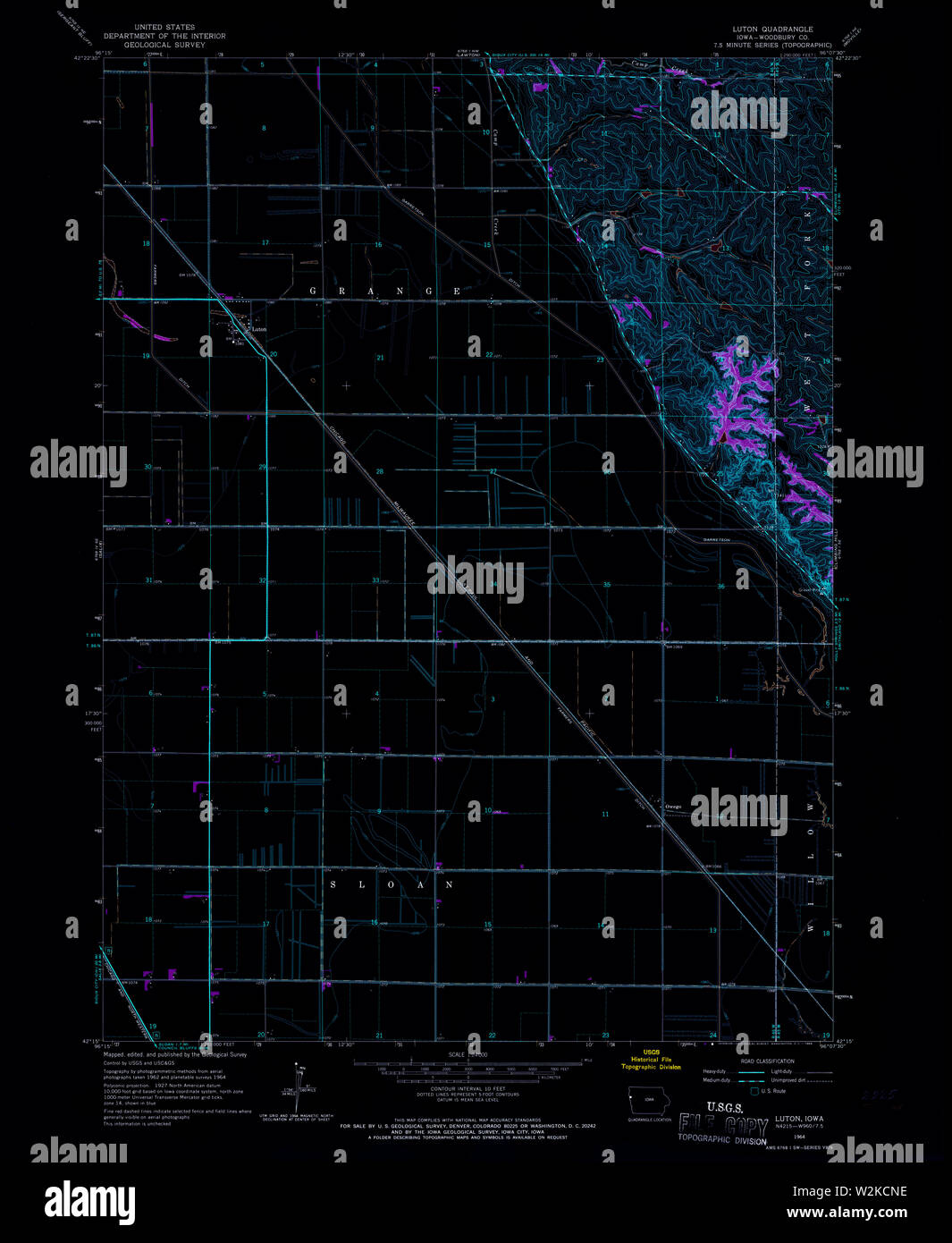 Map of luton hi-res stock photography and images - Alamy