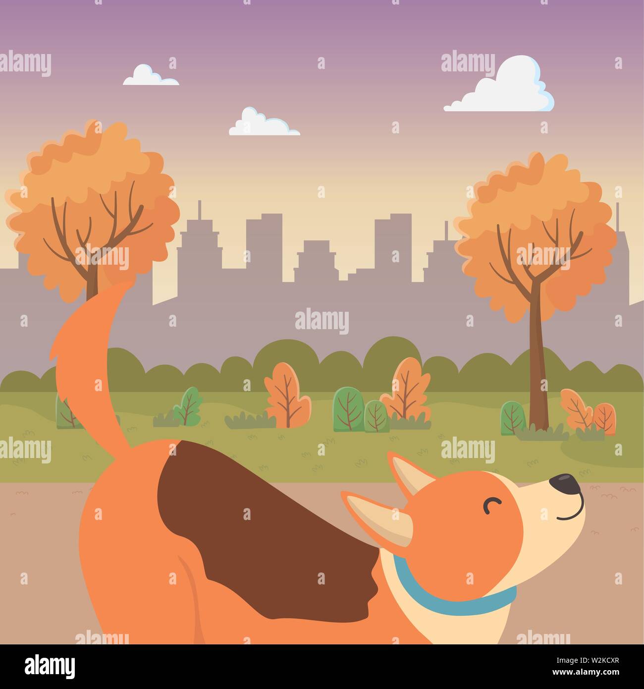 Dog cartoon design, Mascot pet animal nature cute and puppy theme ...