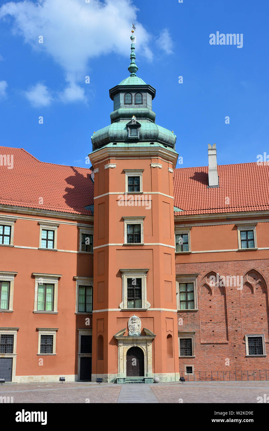 Władysław's Tower, Royal Castle, Zamek Królewski, Warsaw, Poland ...