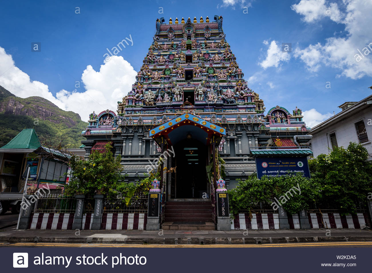 Arul Mihu Navasakthi Vinayagar Hindu Temple High Resolution Stock ...