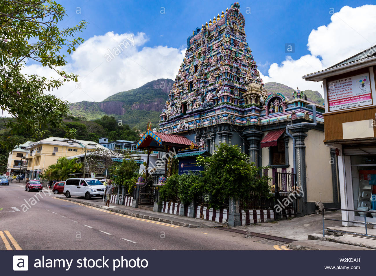 Arul Mihu Navasakthi Vinayagar Hindu Temple High Resolution Stock ...