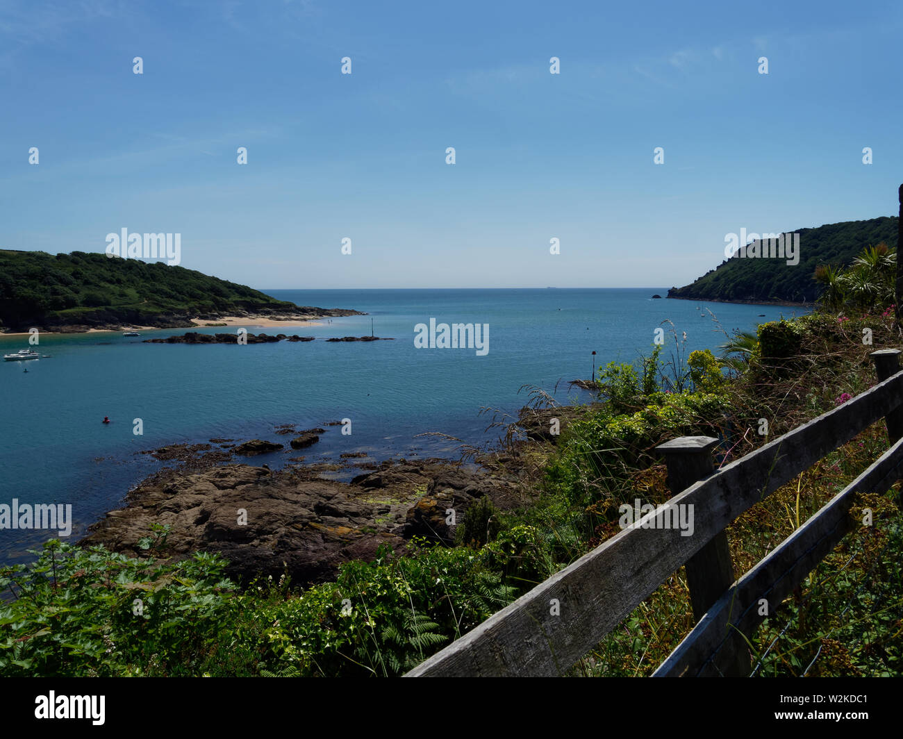 Salcombe, South Devon, Great Britain. UK Stock Photo - Alamy
