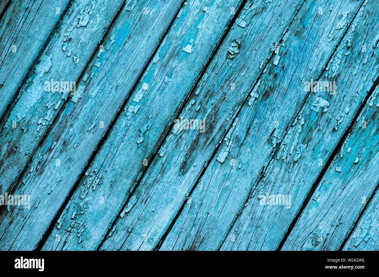 Texture of wooden boards of blue color Stock Photo - Alamy