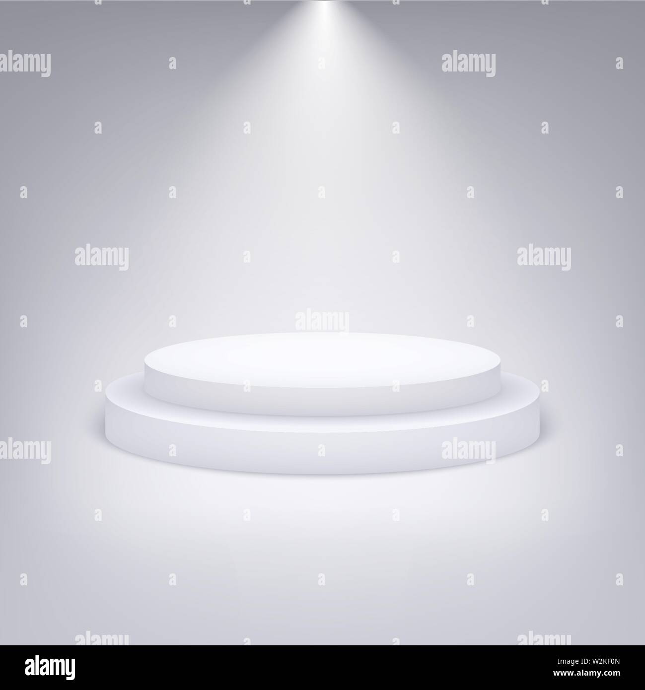 Vector 3d rectangular podium Stock Vector Images - Alamy
