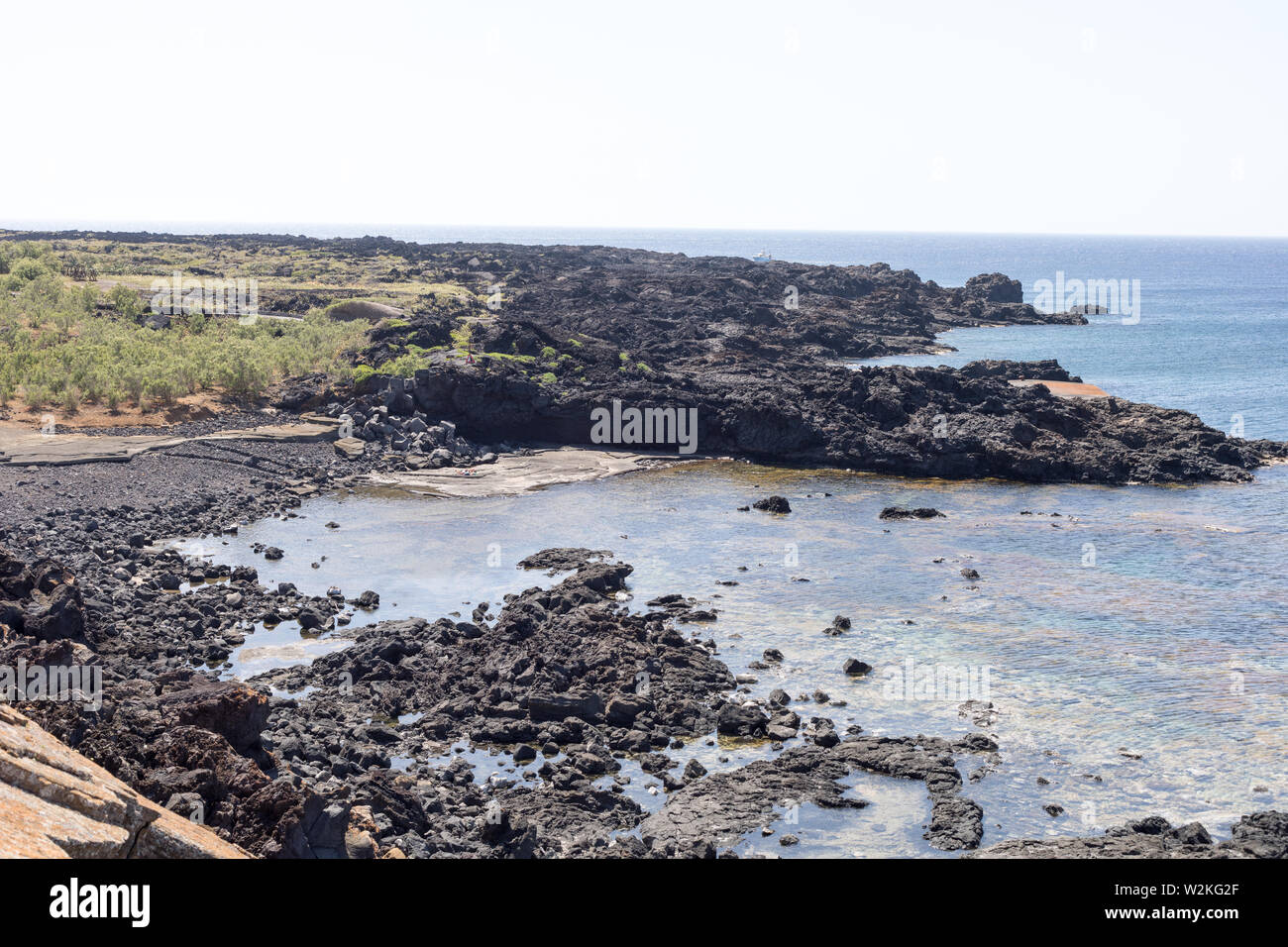 Coast linosa island pelagie islands hi-res stock photography and images ...