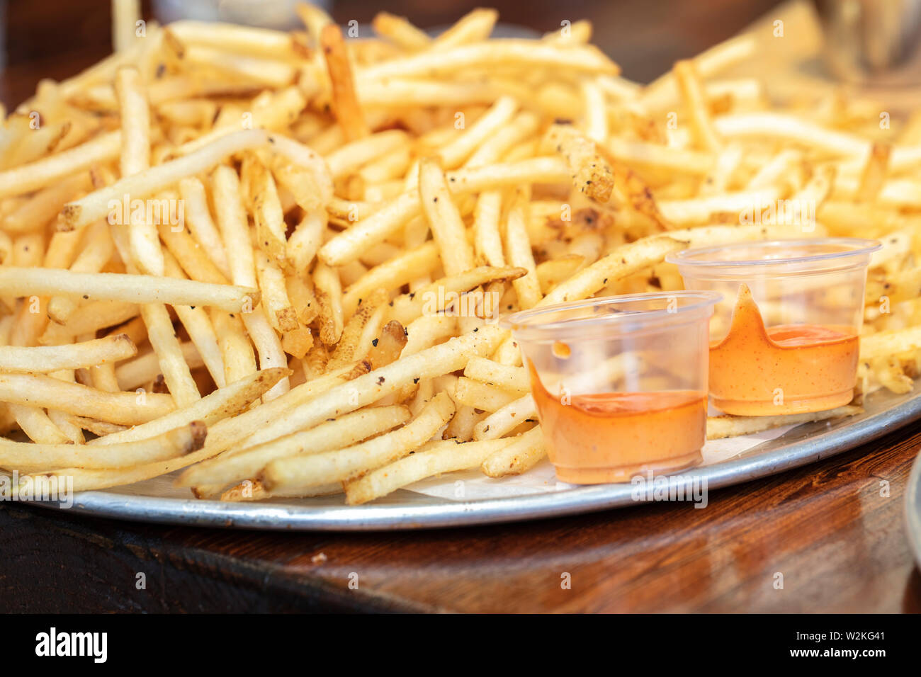 Large french fries hi-res stock photography and images - Alamy