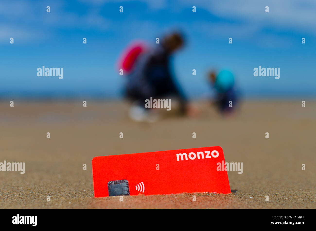 Monzo bank card hi-res stock photography and images - Alamy