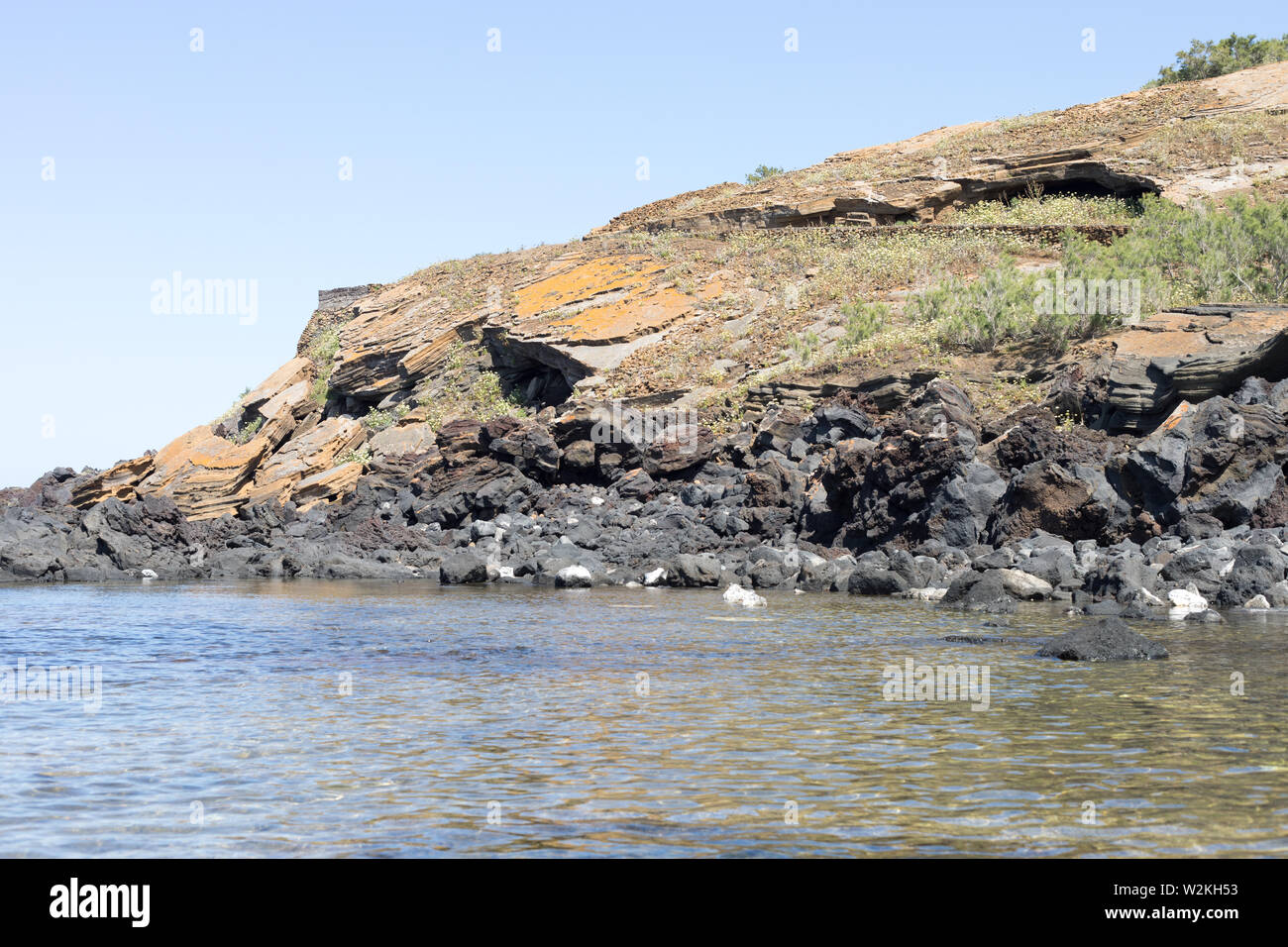 Coast linosa island pelagie islands hi-res stock photography and images ...