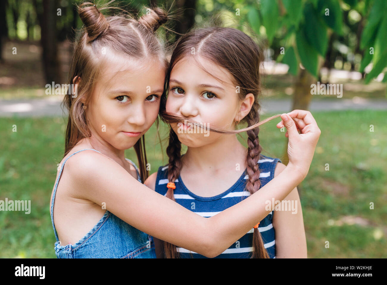 Little girls having fun hi-res stock photography and images - Alamy