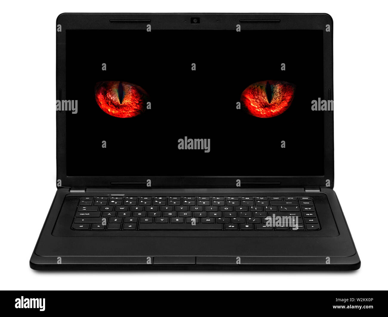 Digital screen eyes Cut Out Stock Images & Pictures - Alamy