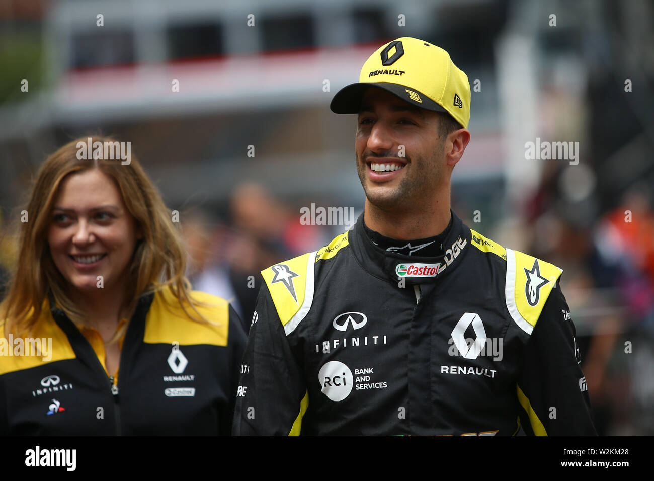 Daniel Ricciardo, Renault F1 Team, Renault RS19, Monaco Gp 2019 ...