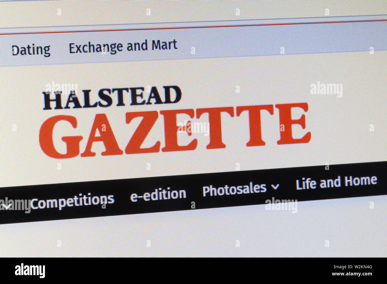 Official gazette hi-res stock photography and images - Alamy