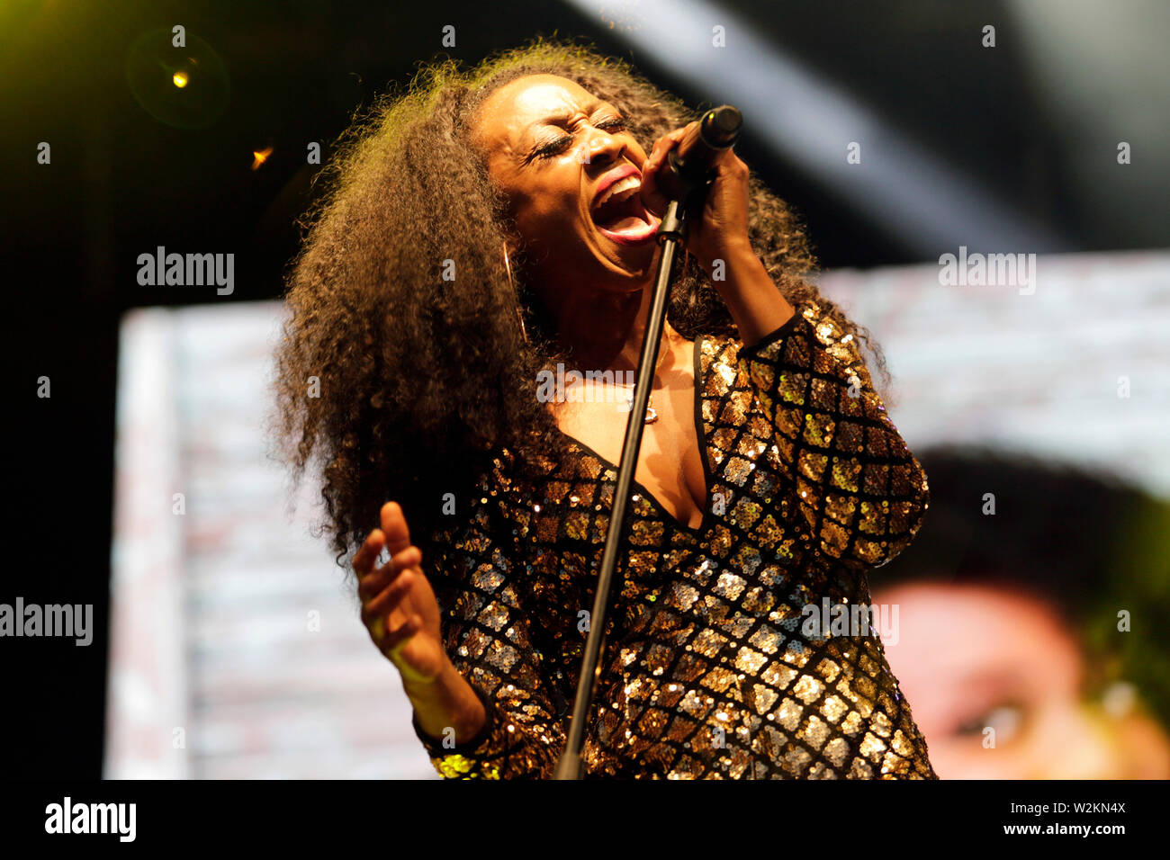 Beverley Knight performs on stage during Day 1 of Kew The Music at Kew ...