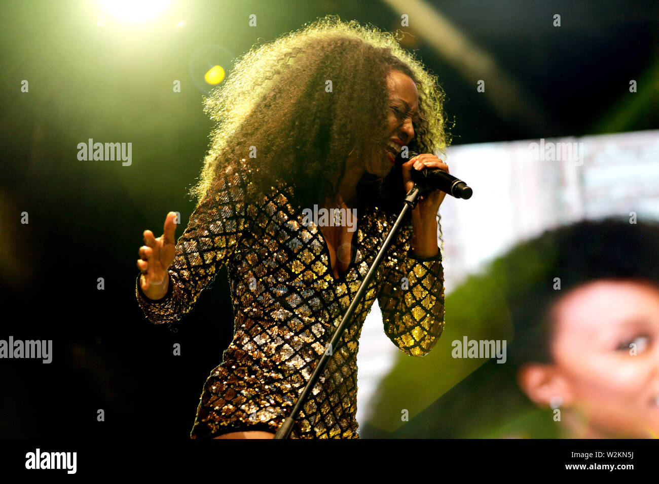 Beverley Knight performs on stage during Day 1 of Kew The Music at Kew ...