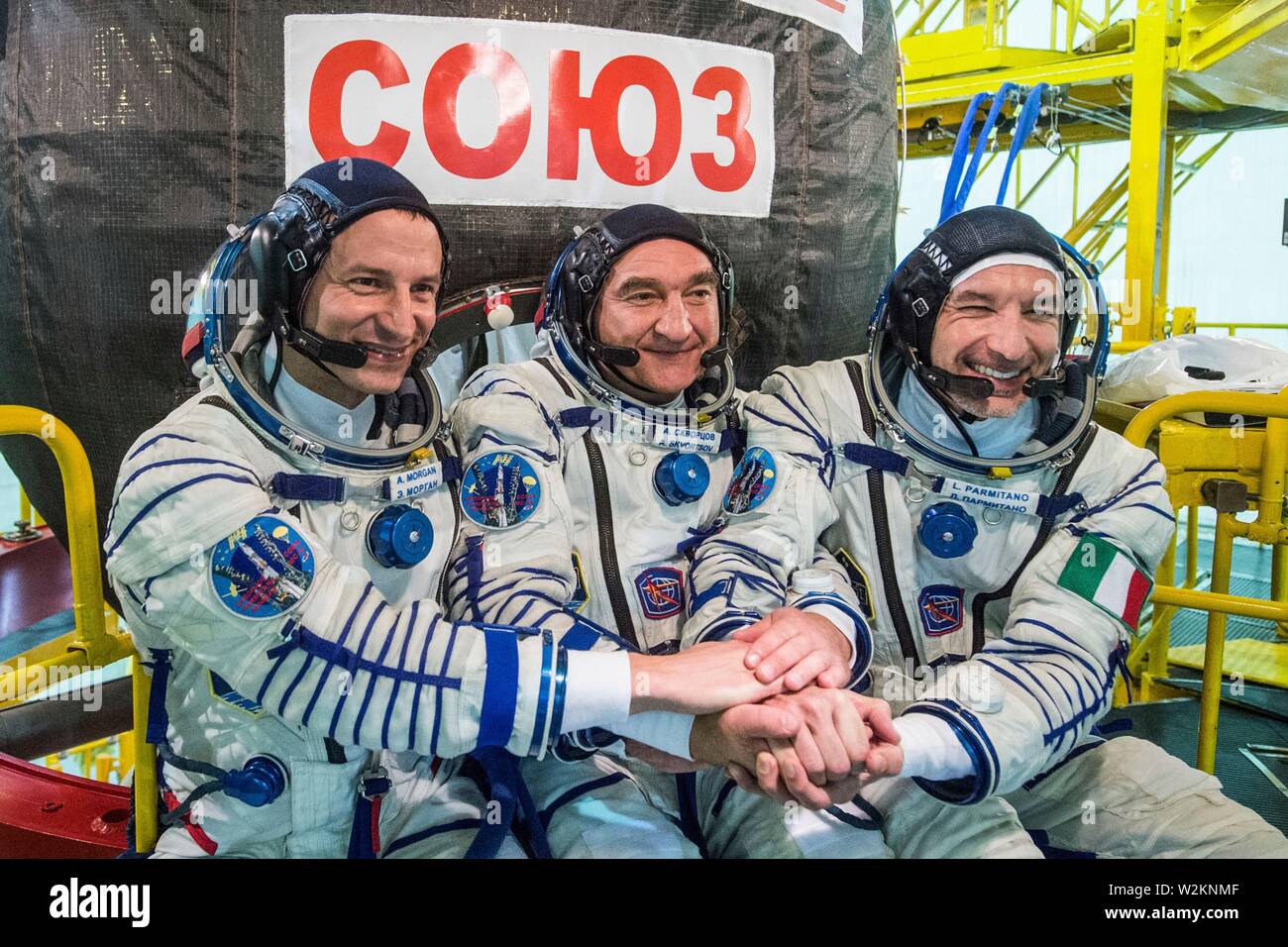 International Space Station Expedition 60 prime crew members Drew ...