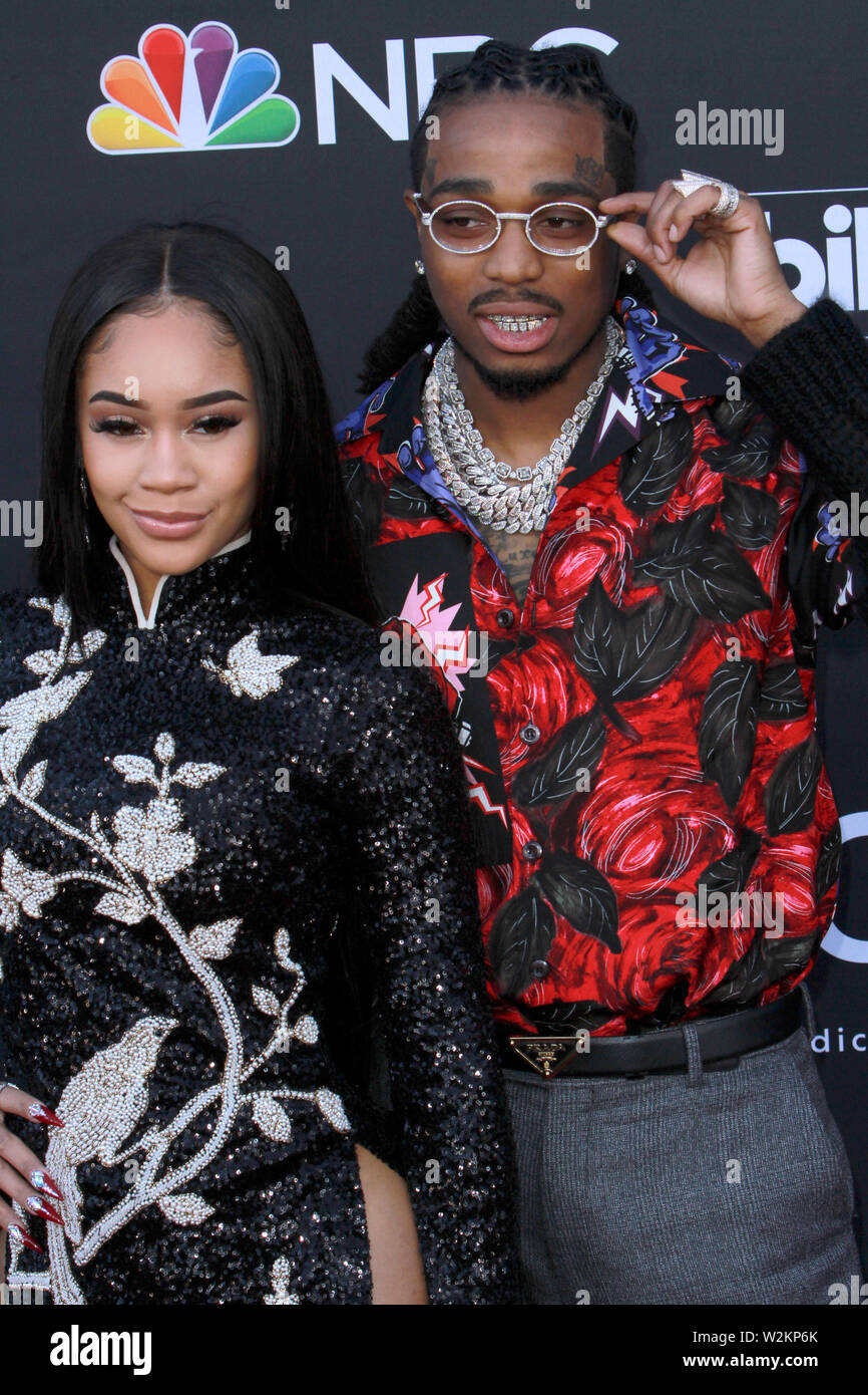 May 1, 2019 - Las Vegas, NV, USA - LAS VEGAS - MAY 1: Saweetie, Quavo ...
