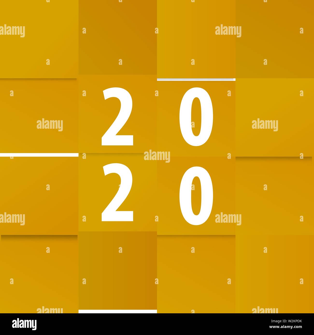 Modern calendar template Office paper cut design. Soft Shadow monthly ...