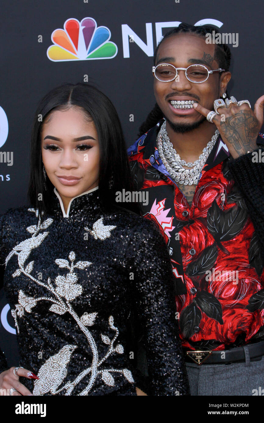 May 1, 2019 - Las Vegas, NV, USA - LAS VEGAS - MAY 1: Saweetie, Quavo ...