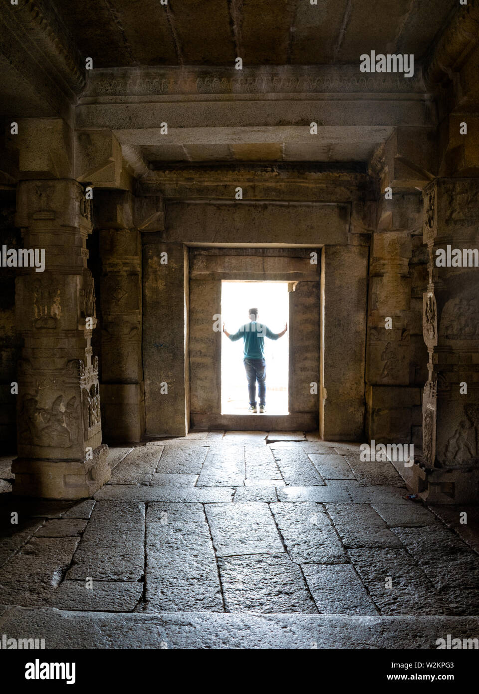 Mysterious temple hi-res stock photography and images - Alamy
