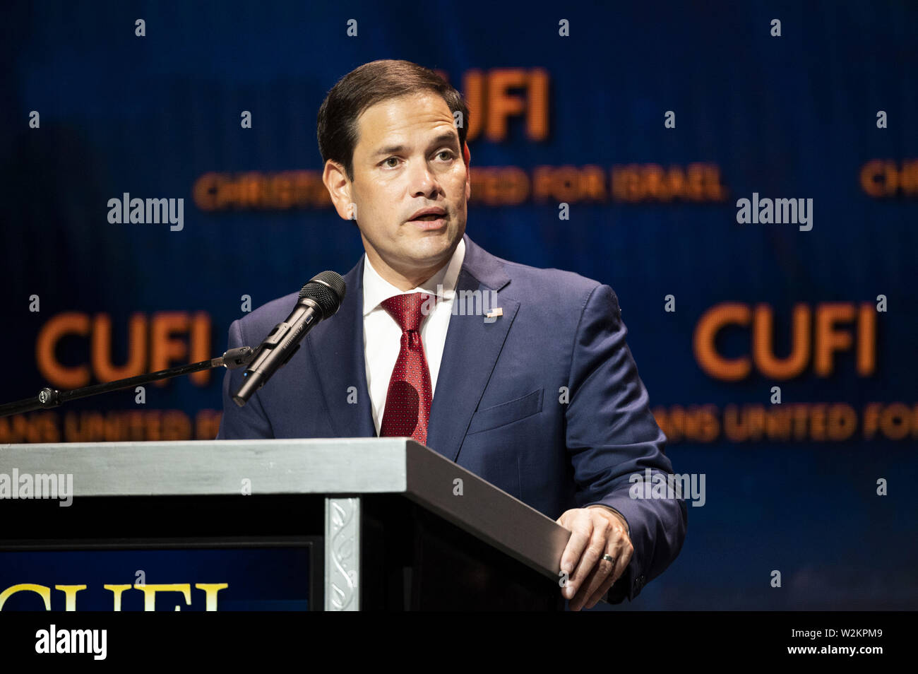 Washington, D.C, USA. 9th July, 2019. U.S. Senator MARCO RUBIO (R-FL ...
