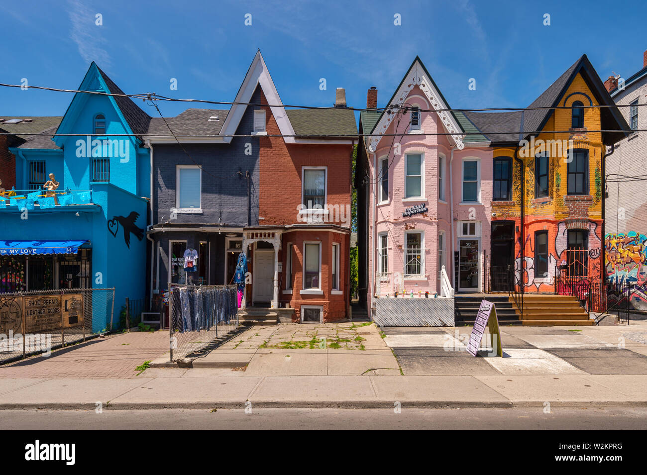 Multicultural neighborhood hi-res stock photography and images - Alamy