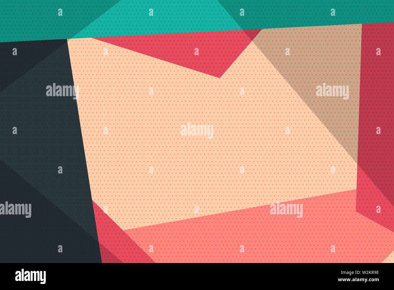 Cartoon geometry shapes hi-res stock photography and images - Alamy