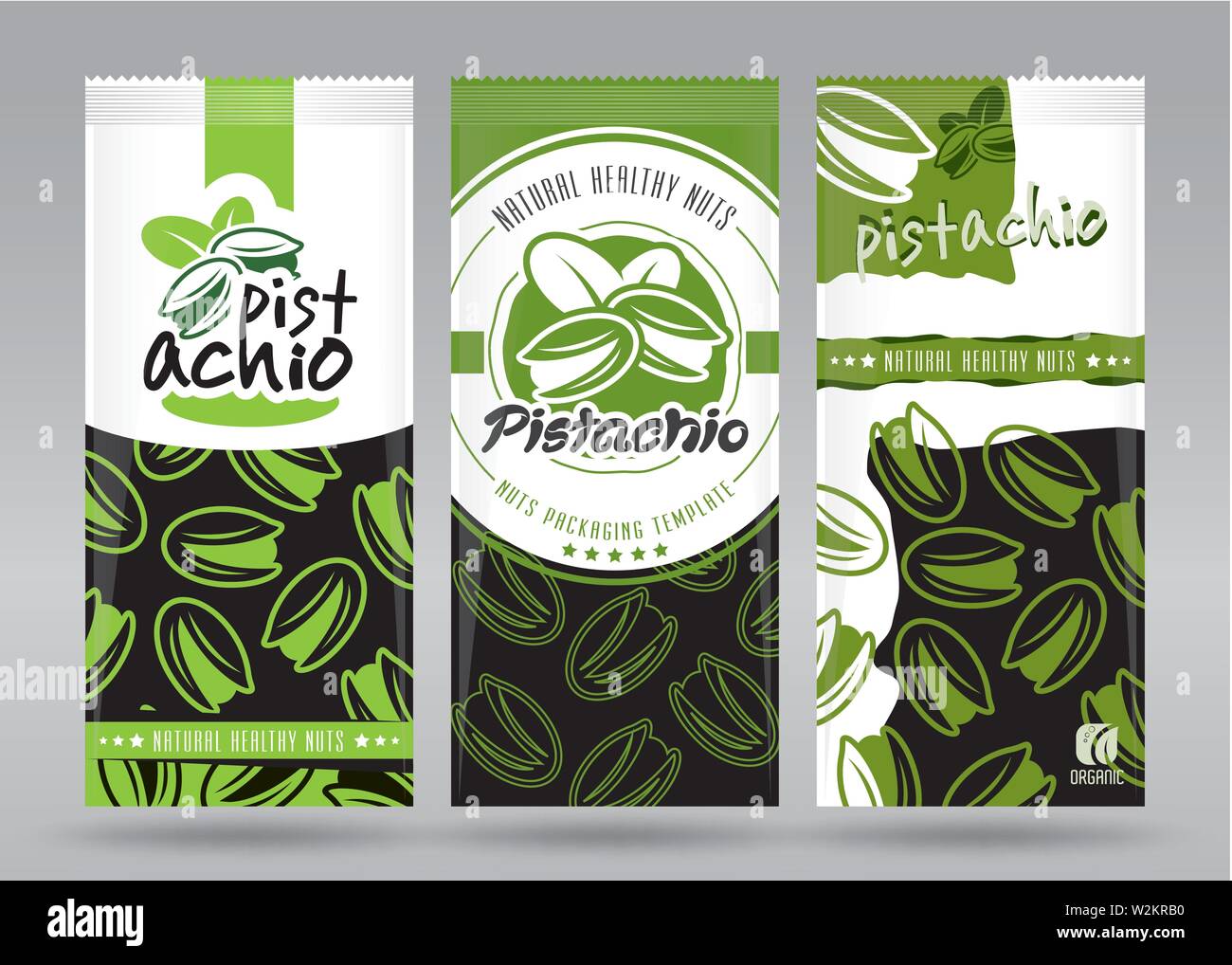 Pistachio packaging set Stock Vector Image & Art - Alamy