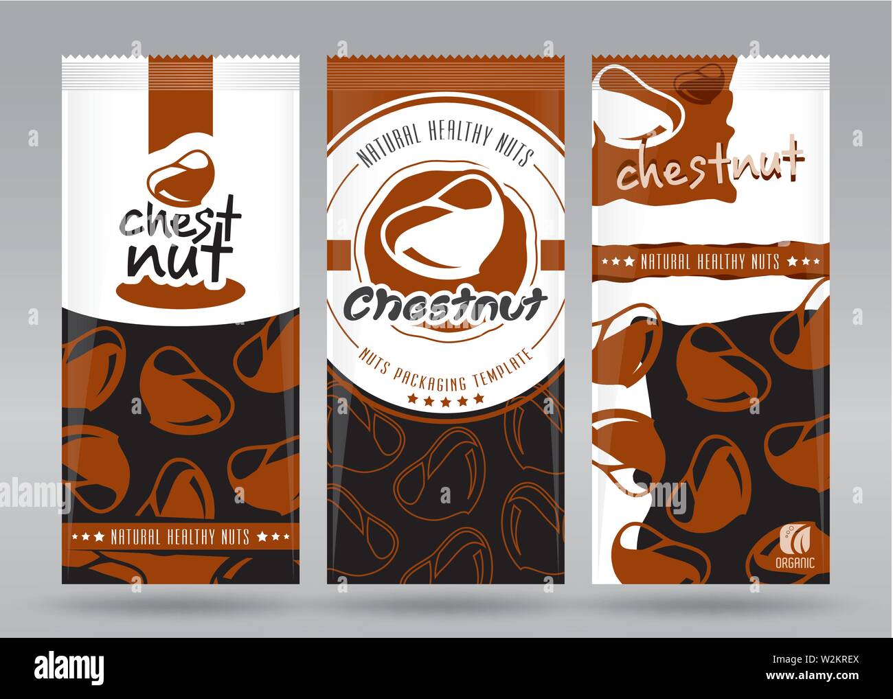 Chestnut packaging set Stock Vector Image & Art - Alamy