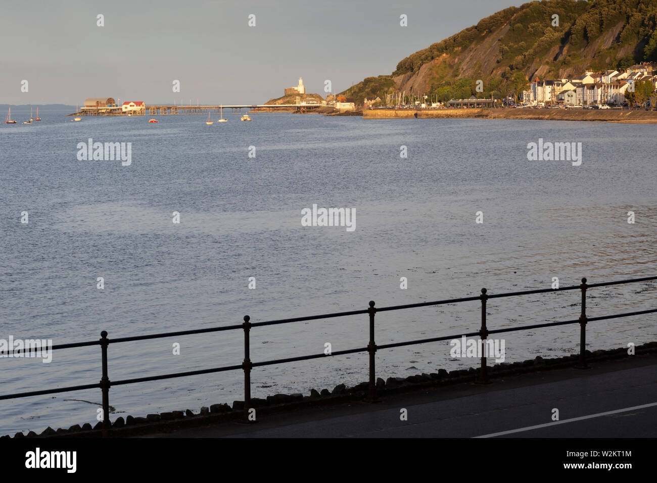 Mumbles village and promenade Stock Photo - Alamy