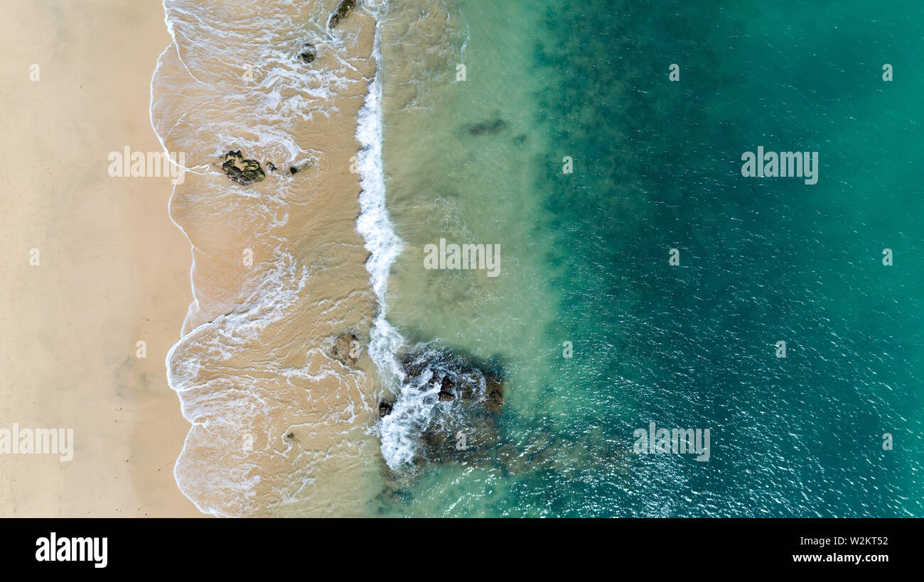 Aerial view of waves from above hi-res stock photography and images - Alamy