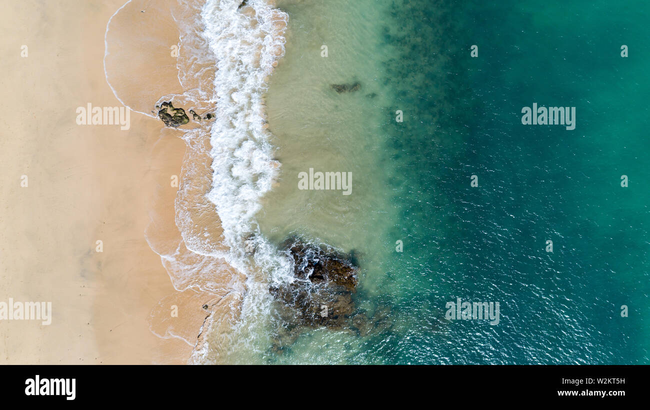 Aerial view of waves from above hi-res stock photography and images - Alamy
