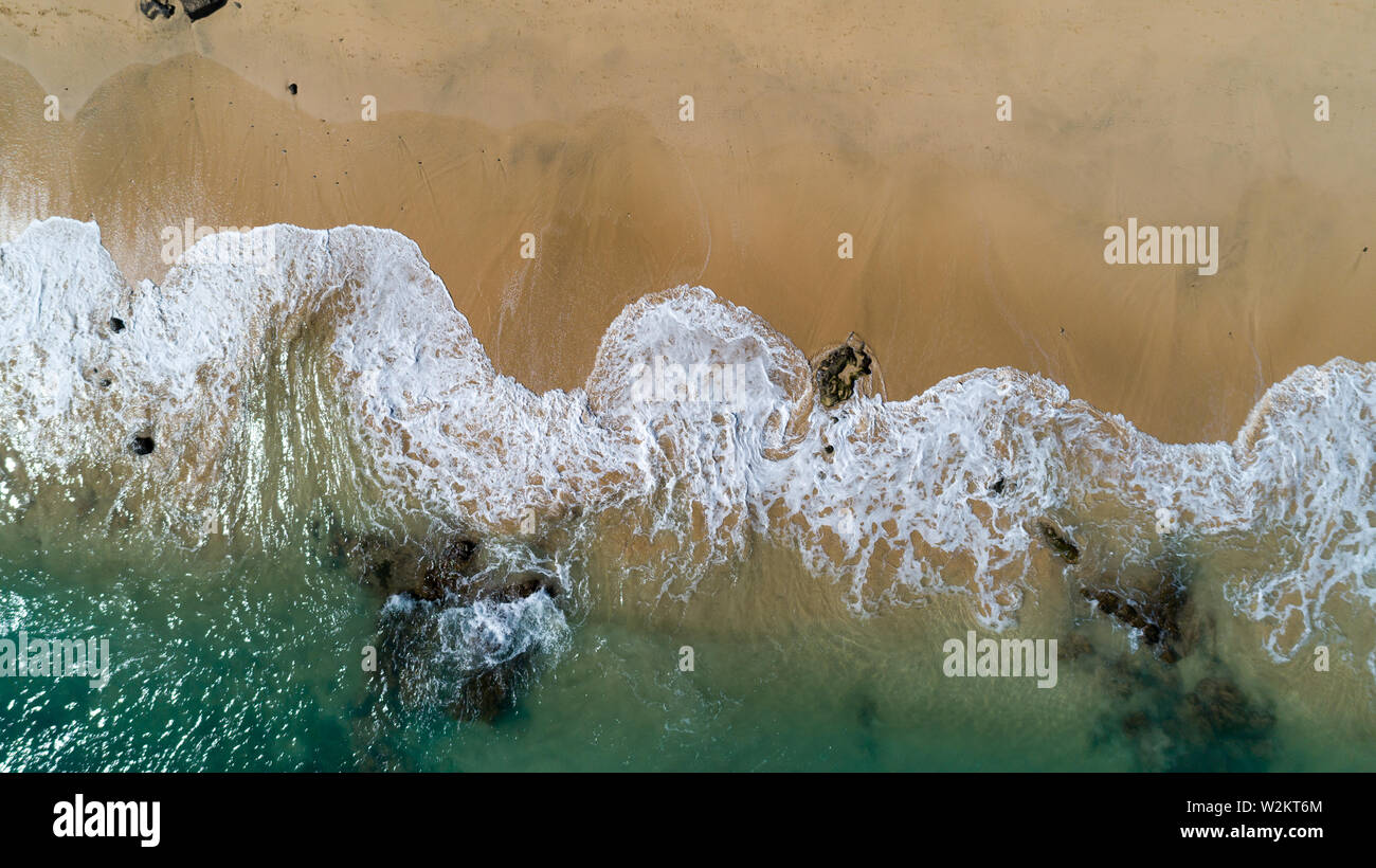 Aerial view of waves from above hi-res stock photography and images - Alamy