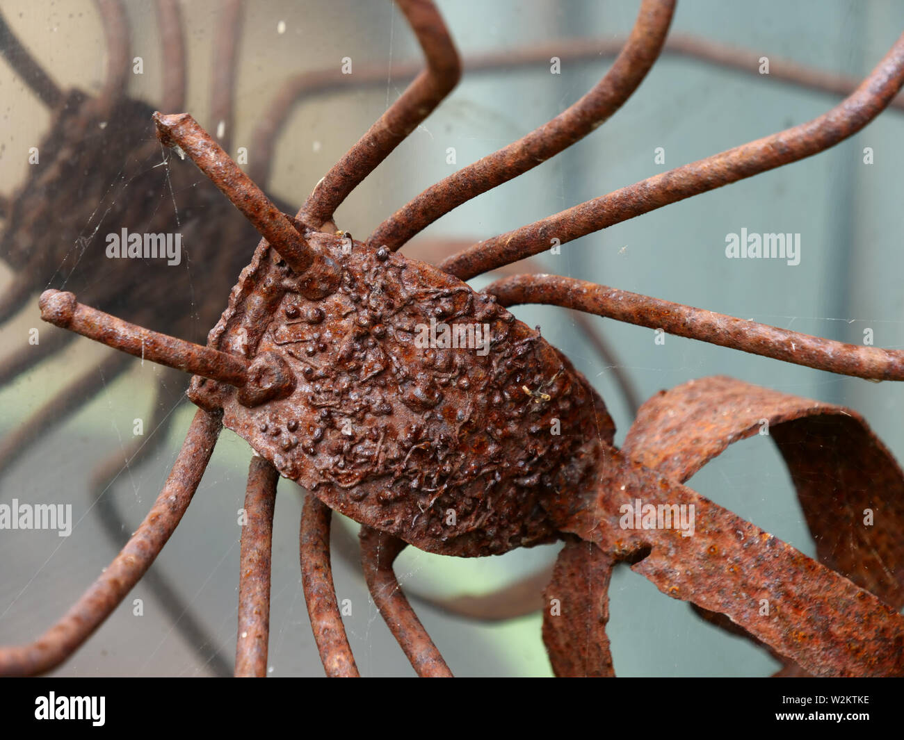 Recycled metal garden art hi-res stock photography and images - Alamy