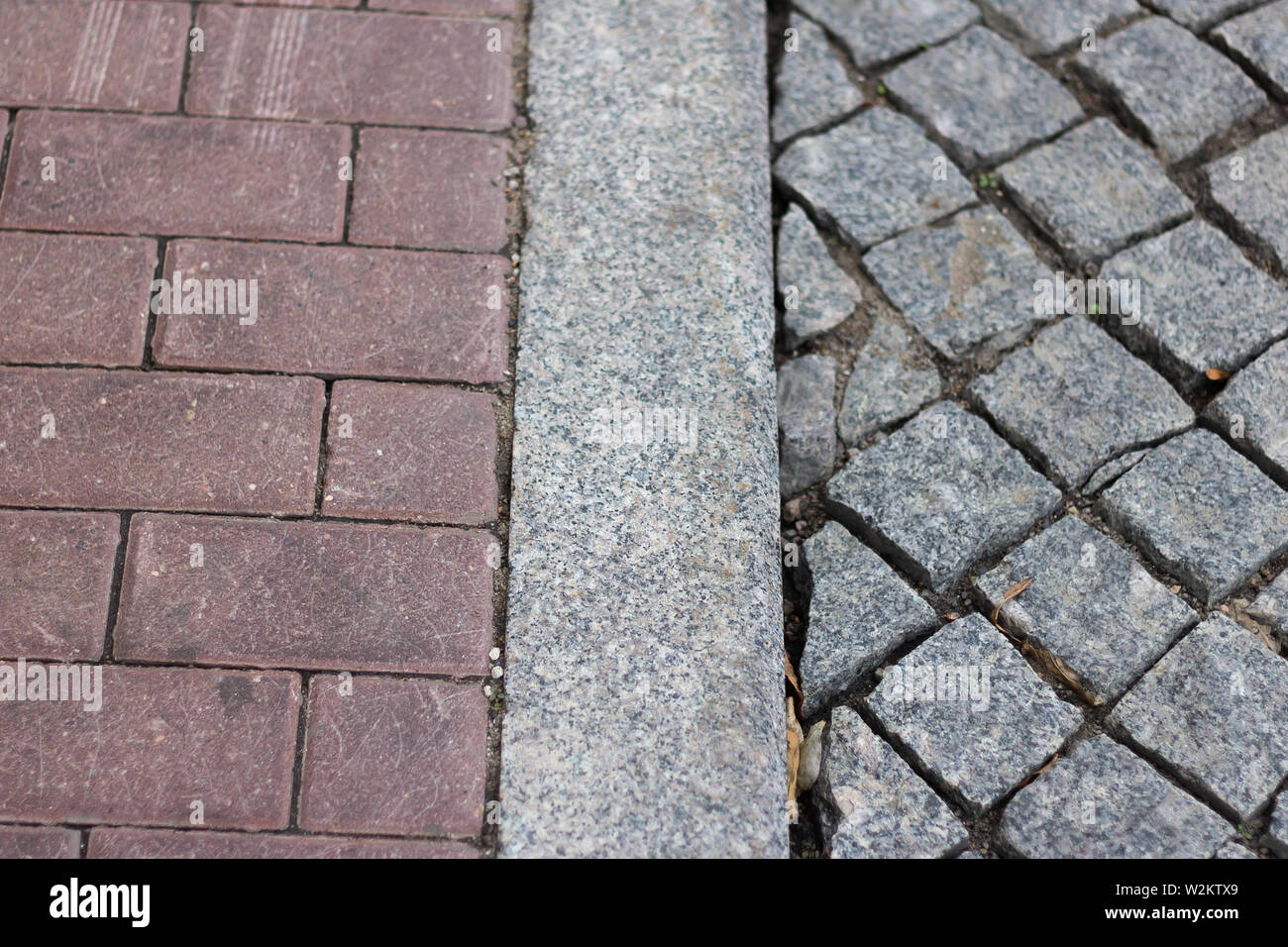 surface pavement road brick pattern sett texture Stock Photo - Alamy