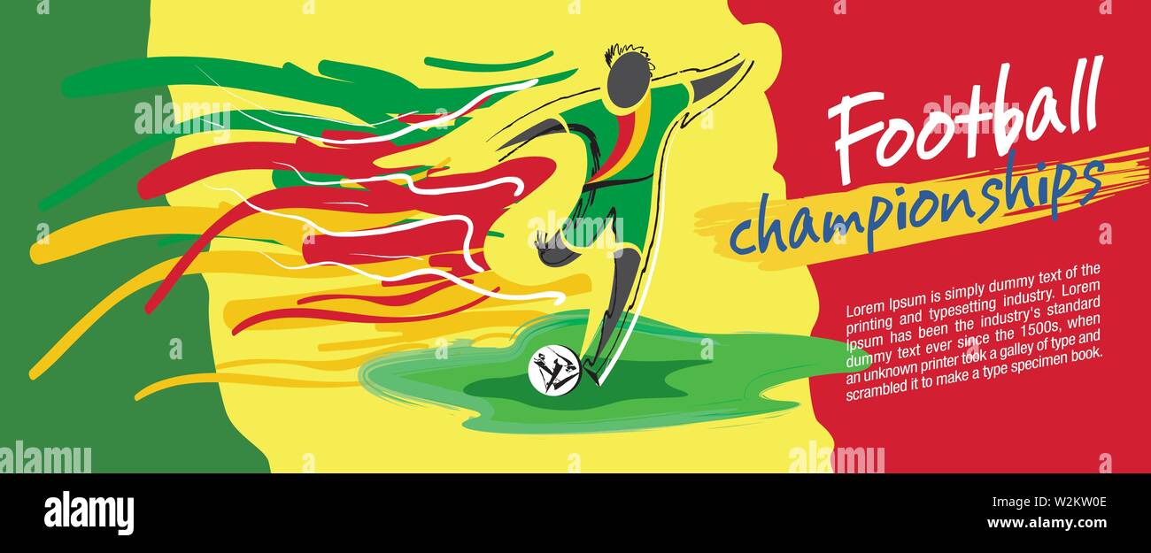 Soccer card design and football vector Stock Vector Image & Art - Alamy