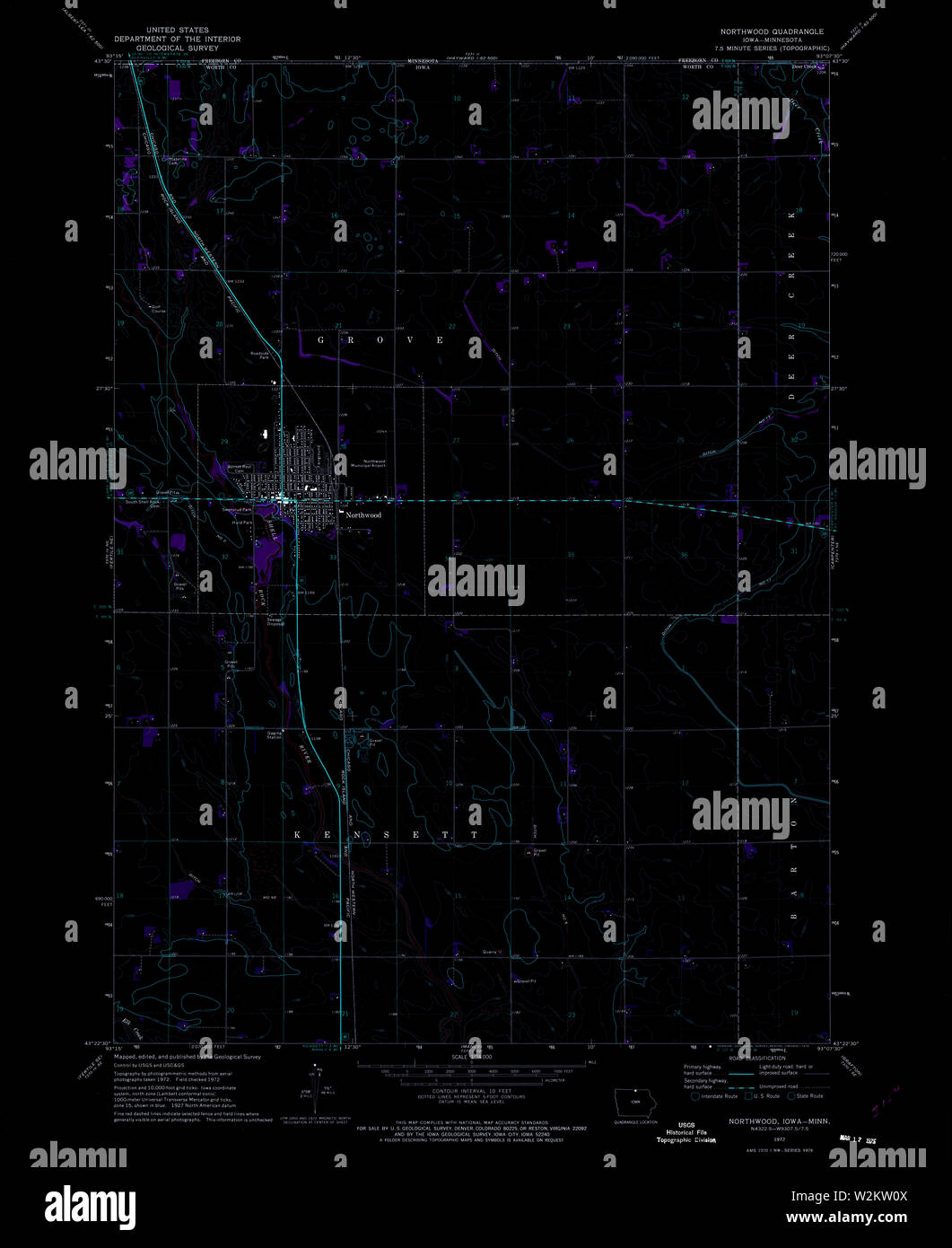 Map of northwood hi-res stock photography and images - Alamy