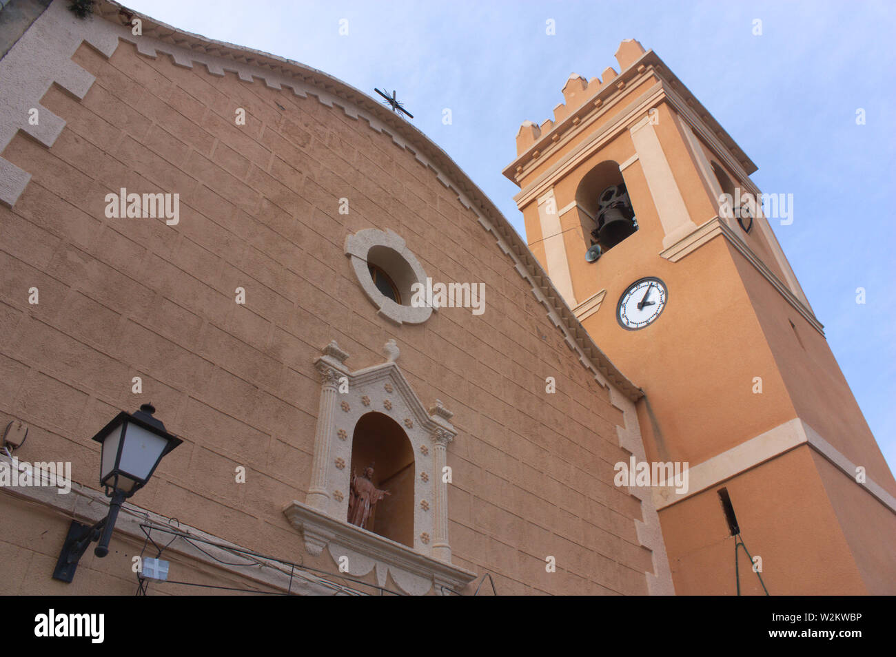 January, 2011. Millares, Valencia, Spain. View from the floor of the ...