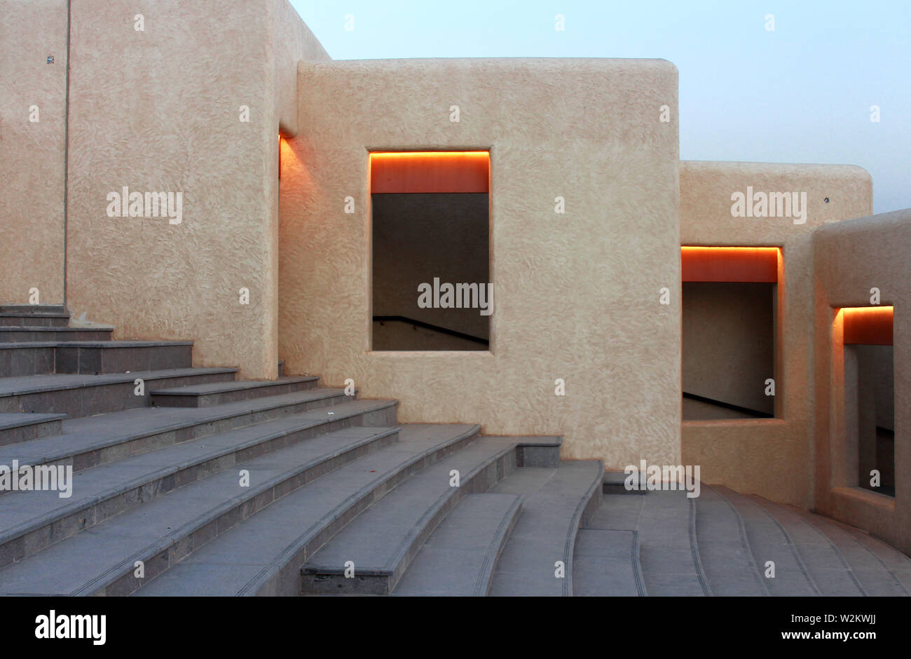 Traditional Architecture in Katara Cultural Village, qatar Stock Photo ...